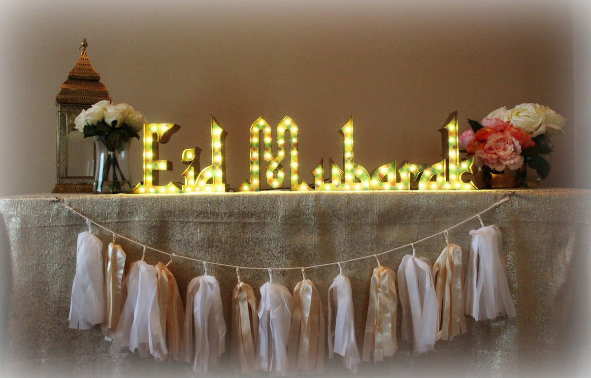 Eid Decor | Ramadan Decor | Lights | Party Supplies | Calendar | Signs ...